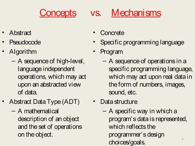 Basic terminologies & asymptotic notations | PPT | Programming Languages | Computing