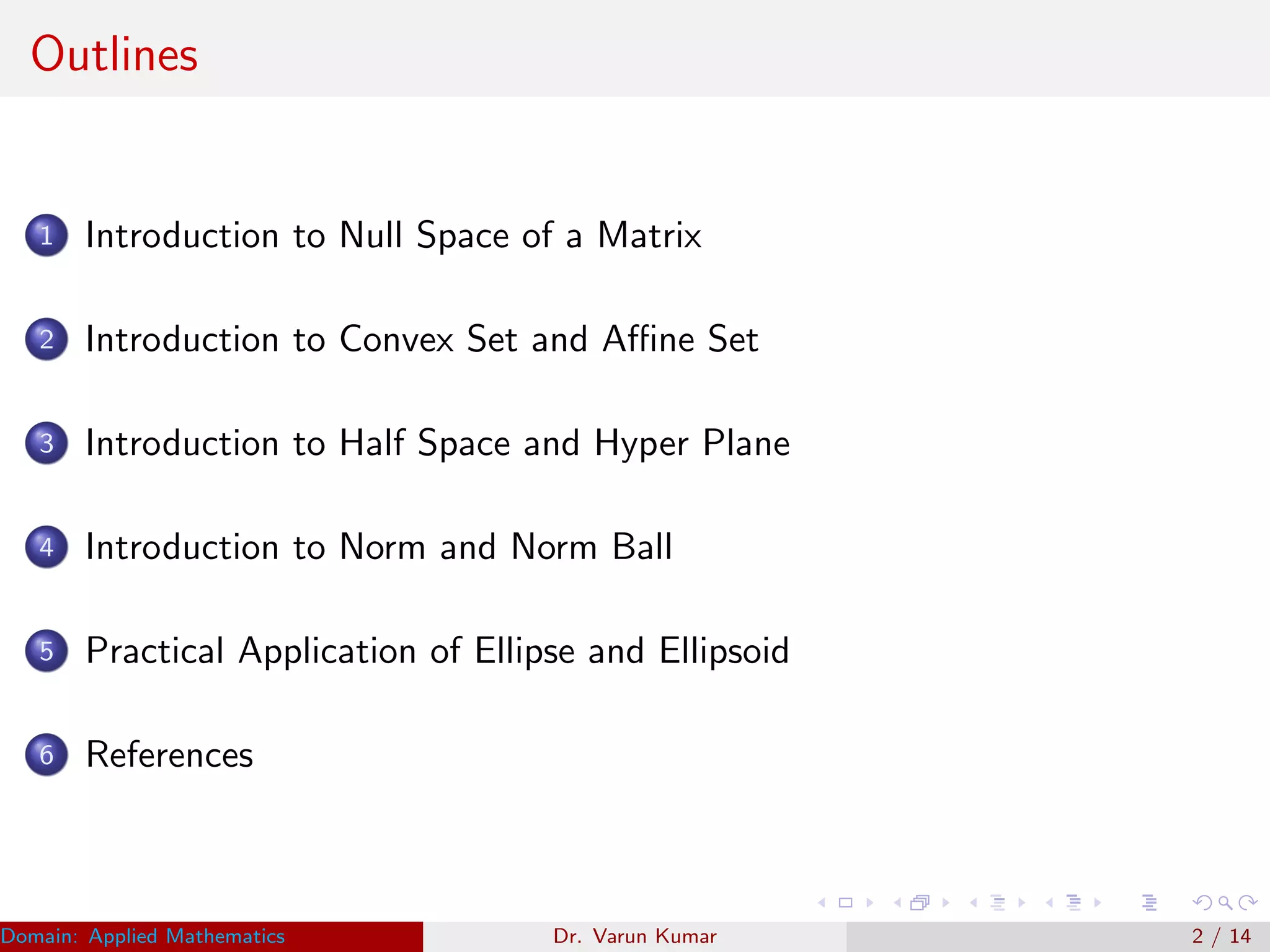 Basic terminology description in convex optimization | PPT