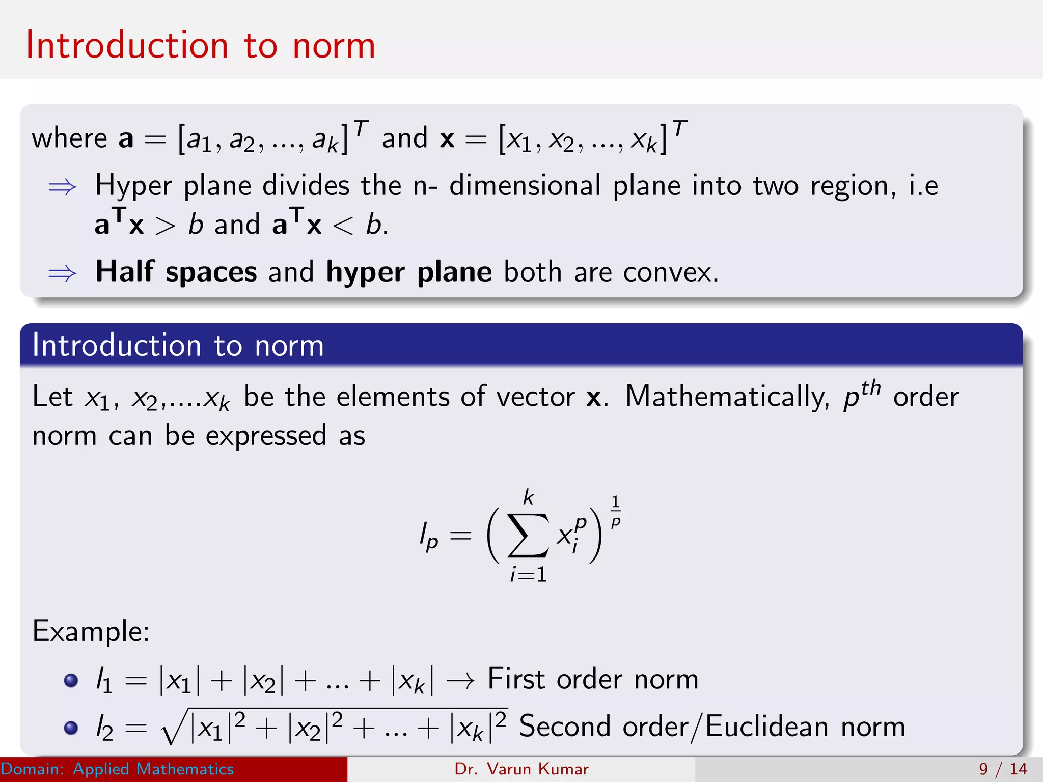 Basic terminology description in convex optimization | PPT