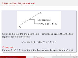 Basic terminology description in convex optimization | PPT