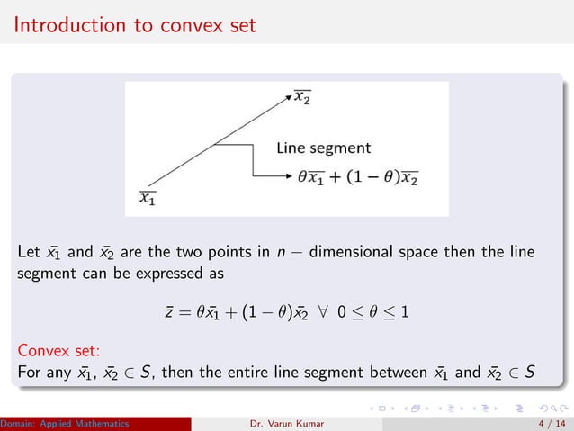 Basic terminology description in convex optimization | PPT