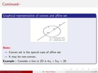 Basic terminology description in convex optimization | PPT