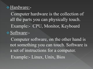 Basic term of computer | PPT