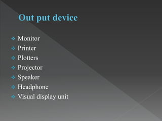 Basic term of computer | PPTX