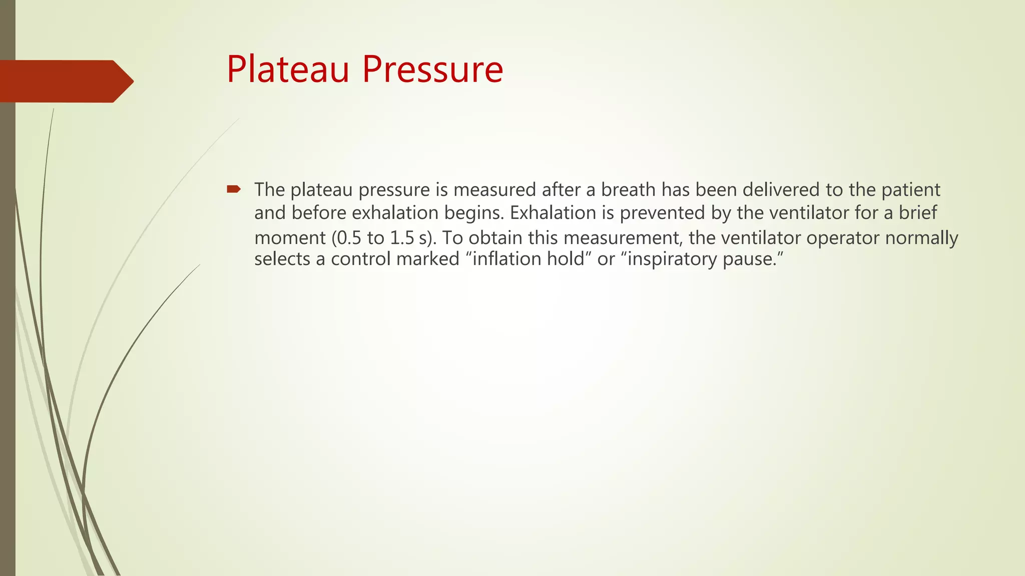 Basic terms and concepts of mechanical ventilation | PPTX