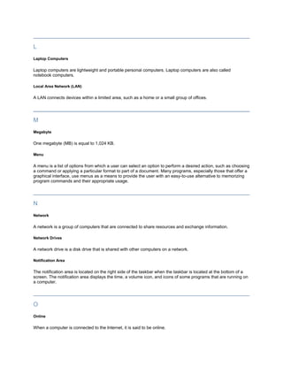 Basic terms & definitions | DOCX