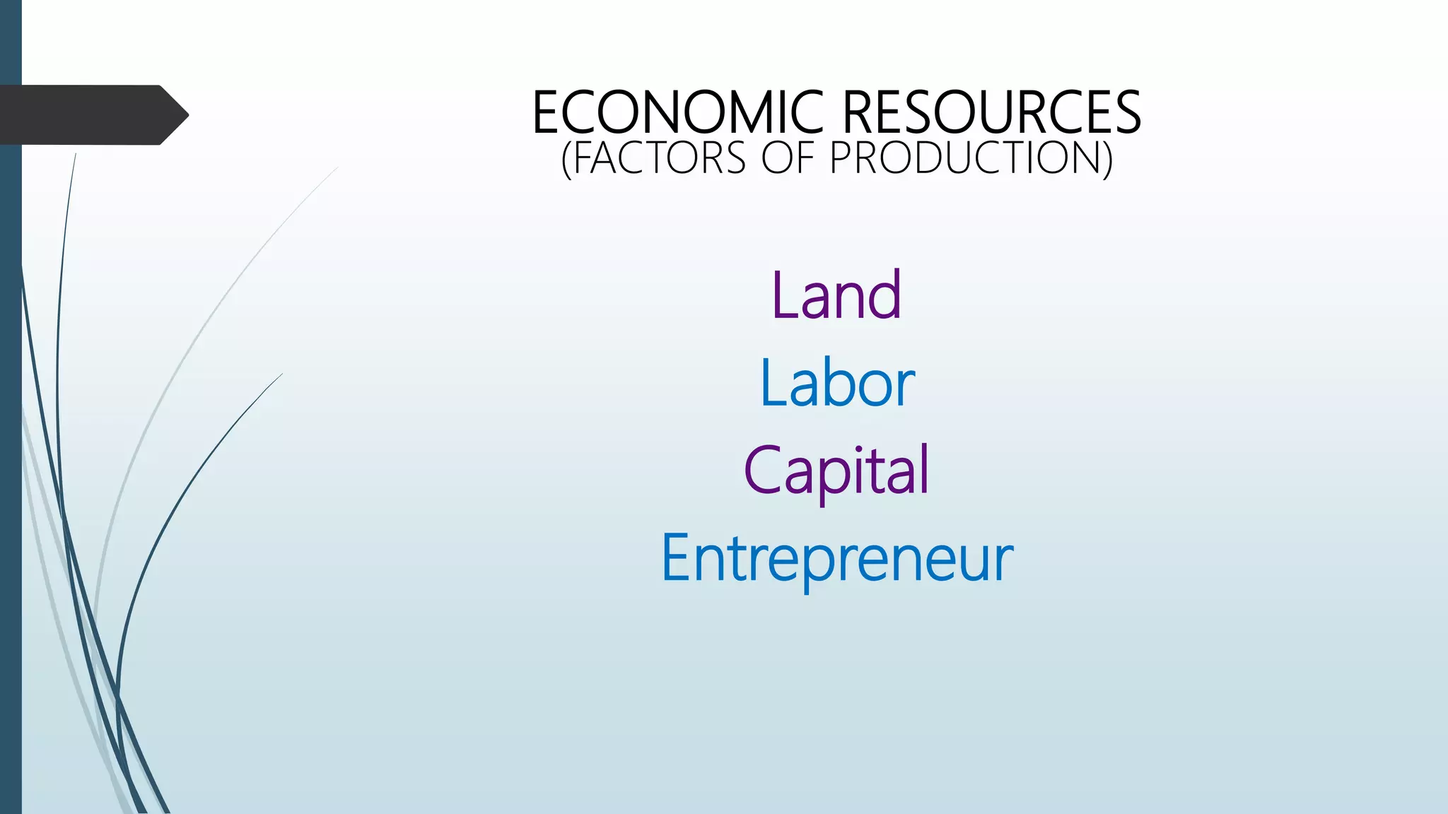 Basic terms in economics | PPTX