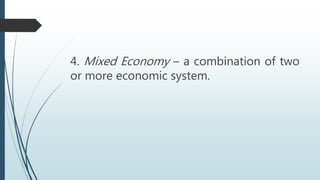 Basic terms in economics | PPTX
