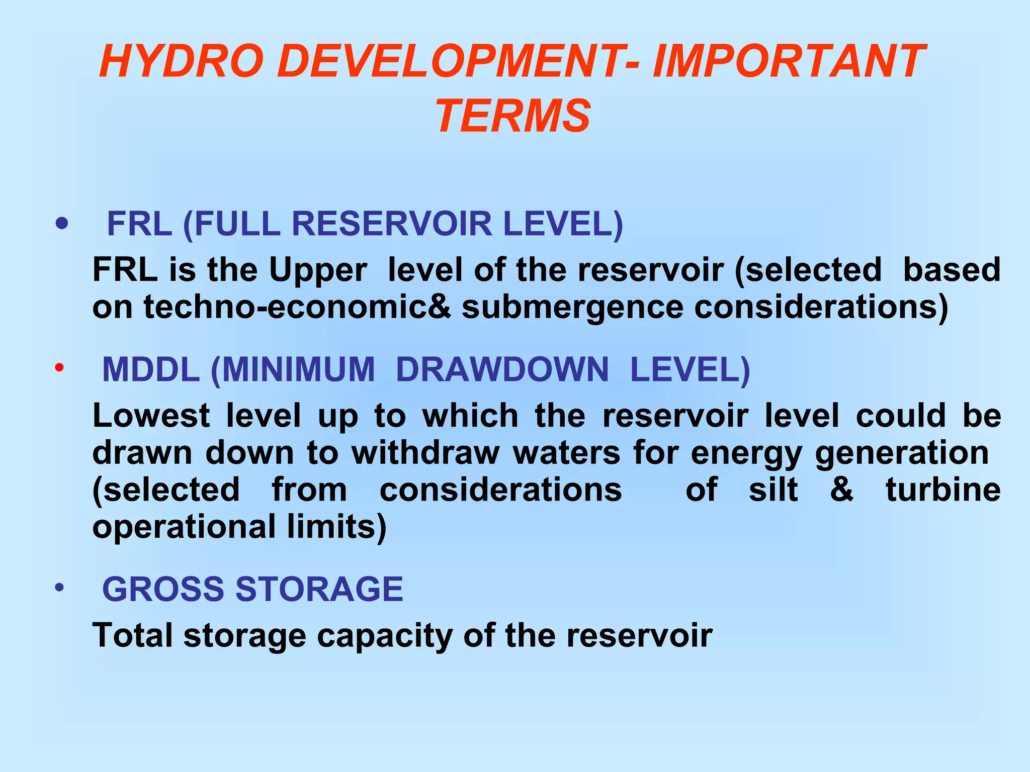 Basics of Hydro power plant | PPT