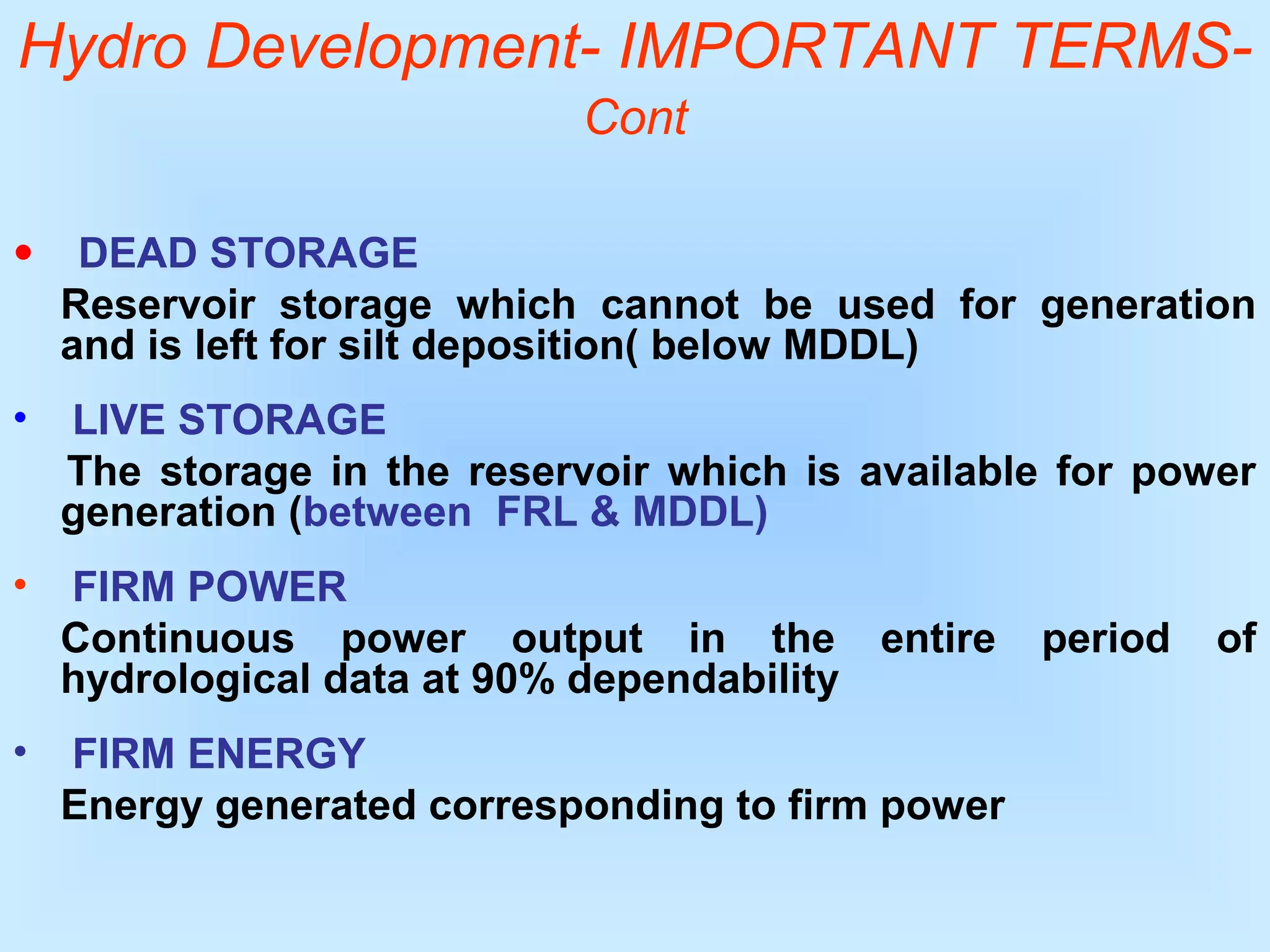 Basics of Hydro power plant | PPT