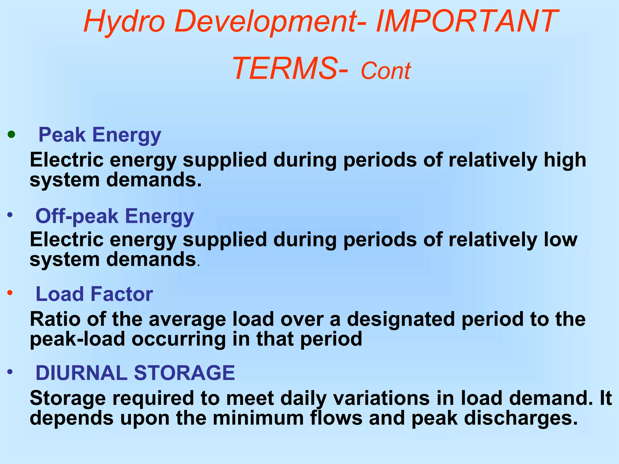 Basics of Hydro power plant | PPT