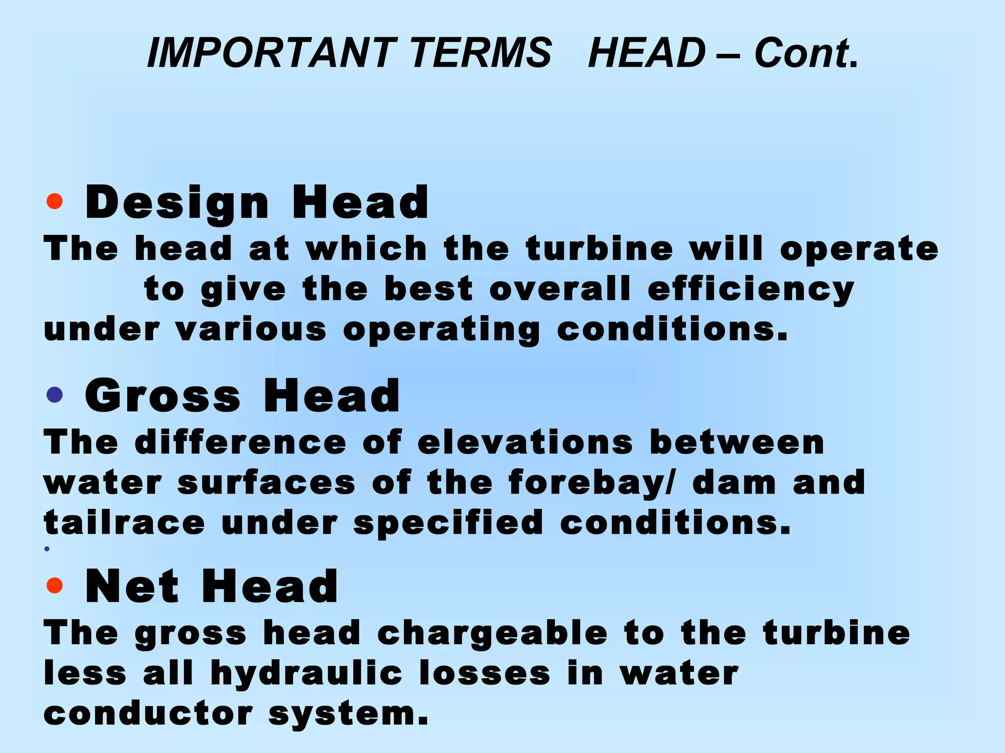 Basics of Hydro power plant | PPT