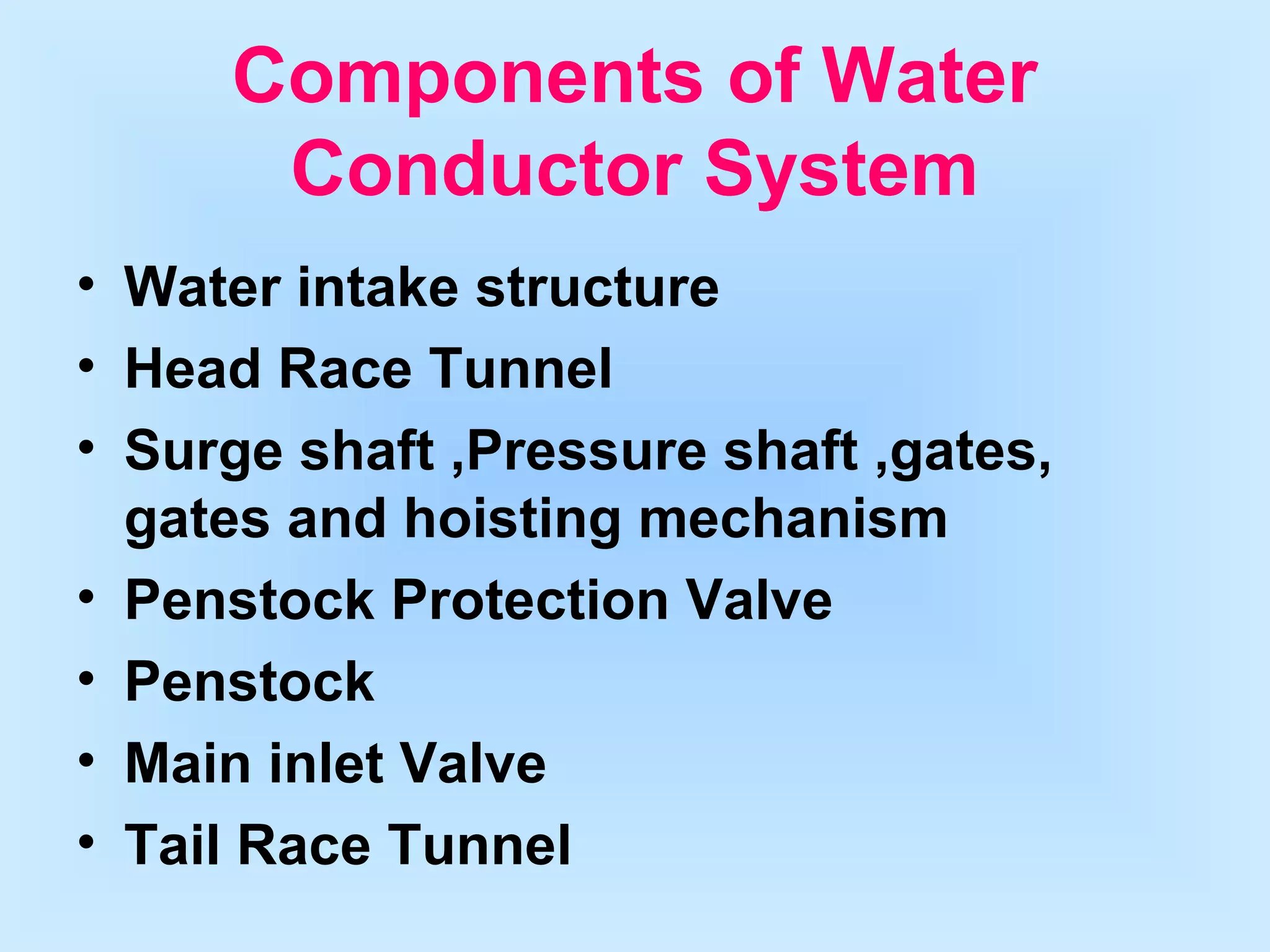 Basics of Hydro power plant | PPT