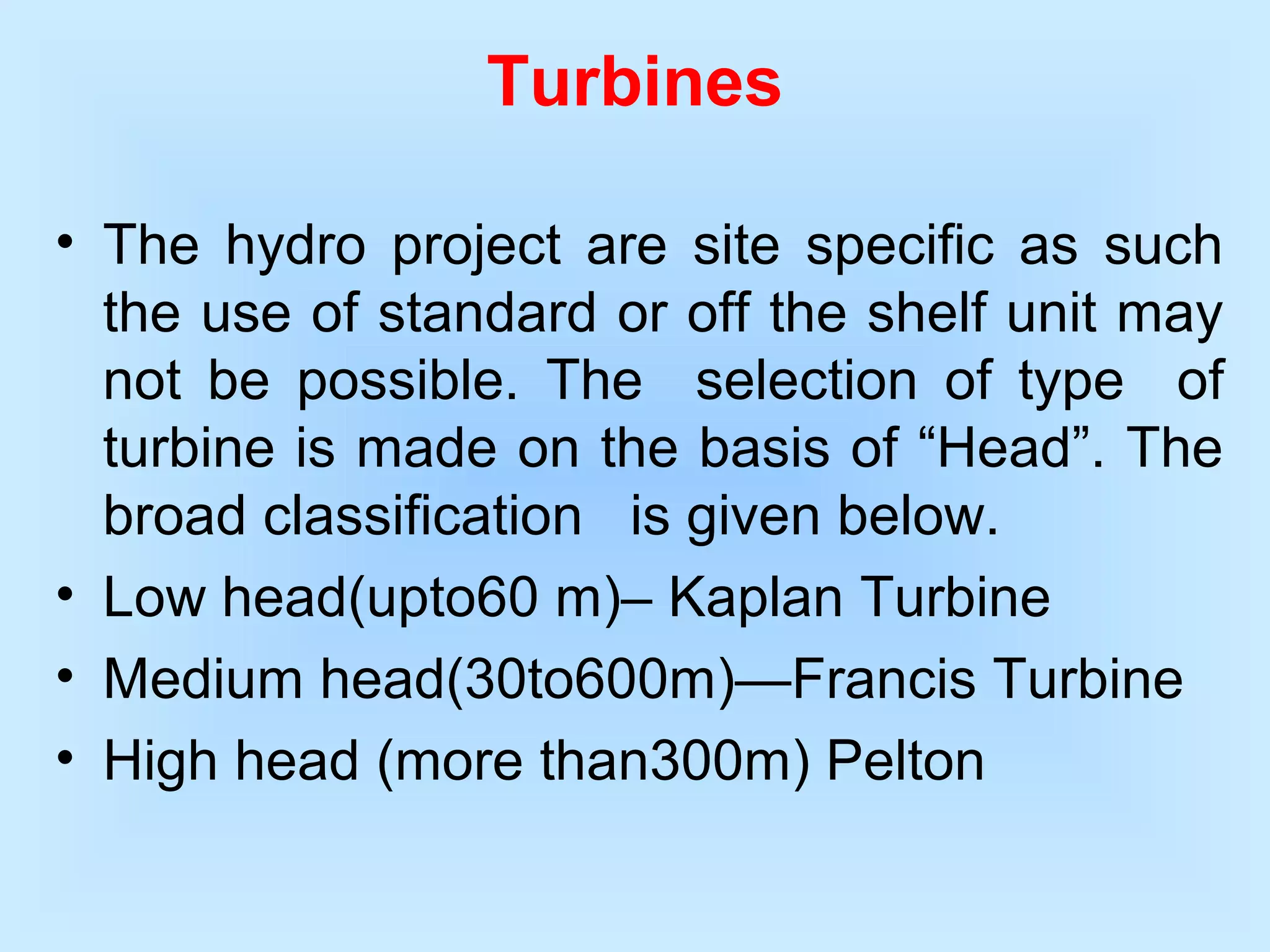 Basics of Hydro power plant | PPT