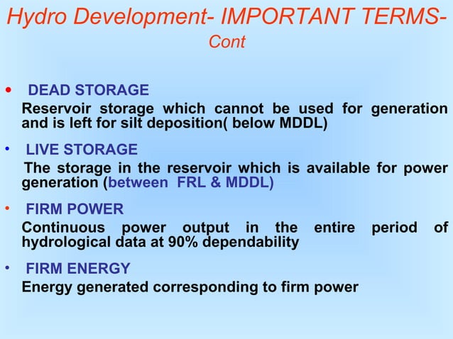 Basics of Hydro power plant | PPT | Houses | Real Estate