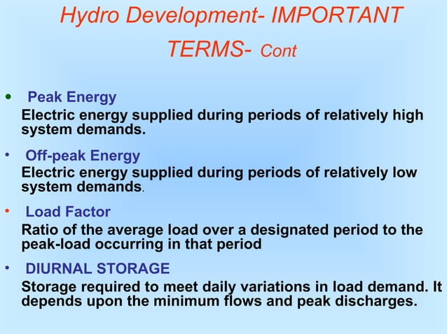 Basics of Hydro power plant | PPT | Houses | Real Estate