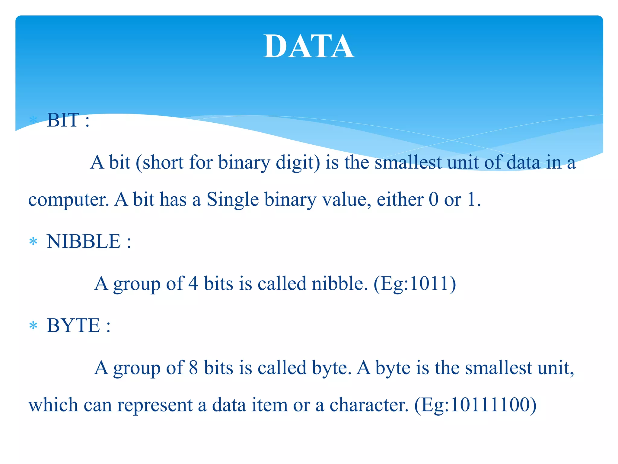 Basic terms used in microprocessor | PPTX | Computing | Technology & Computing