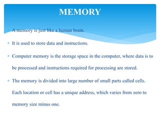 Basic terms used in microprocessor | PPTX | Computing | Technology ...