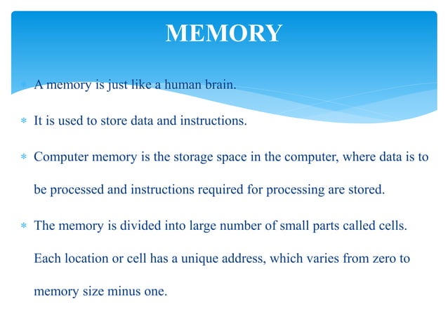 Basic terms used in microprocessor | PPTX | Computing | Technology & Computing