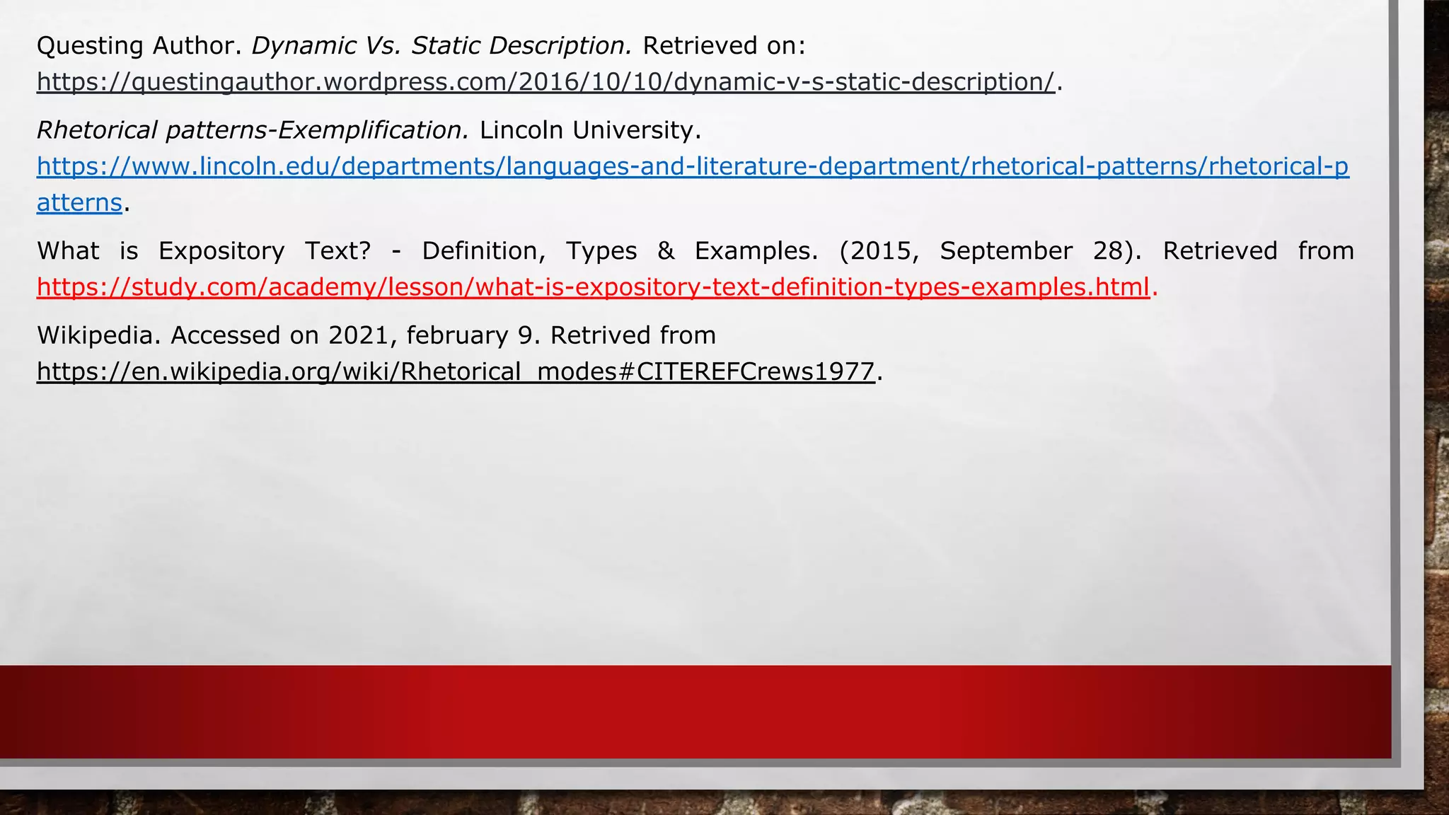 Basic text types and other text types as to purpose ppt | PDF