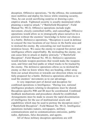 Basic theories of Denial and Decept.docx