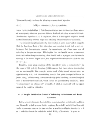 Basic theory of human capital | PDF