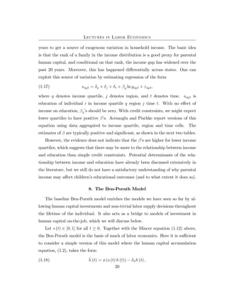 Basic theory of human capital | PDF