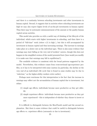 Basic theory of human capital | PDF