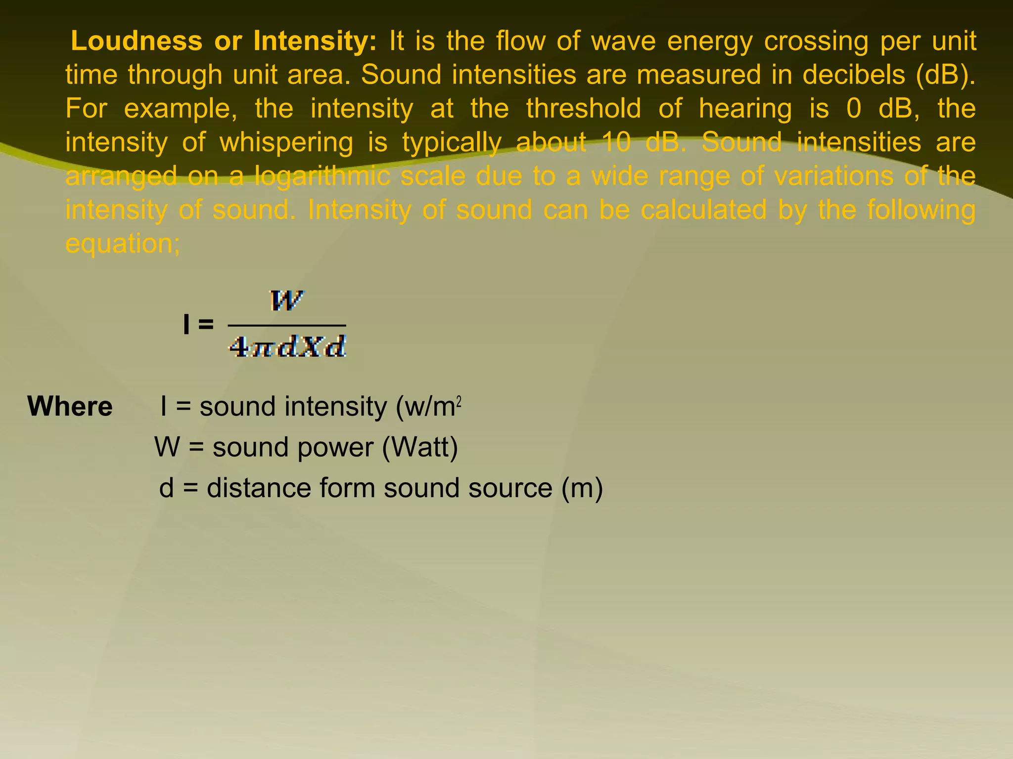 Basic theory of sound | PPT