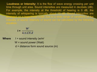 Basic theory of sound | PPT
