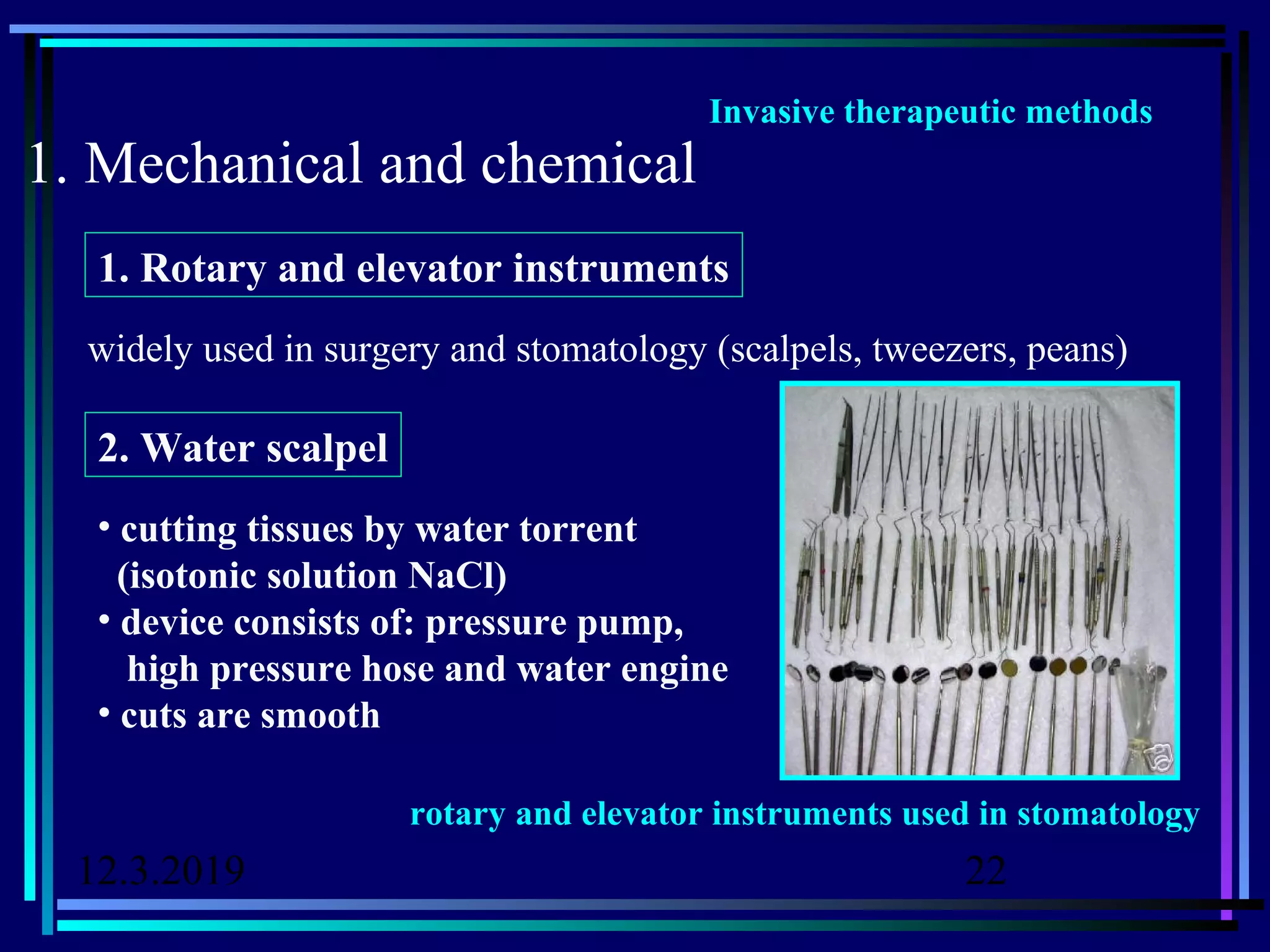Basic therapeutic methods in medicine | PPT