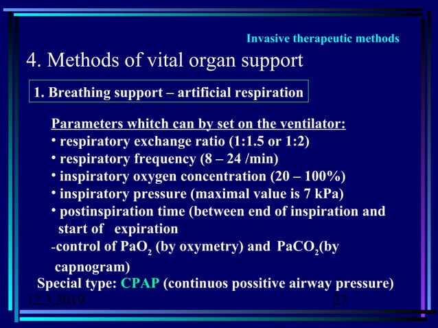 Basic therapeutic methods in medicine | PPT