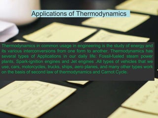 Basic thermodynamics cycle | PPTX