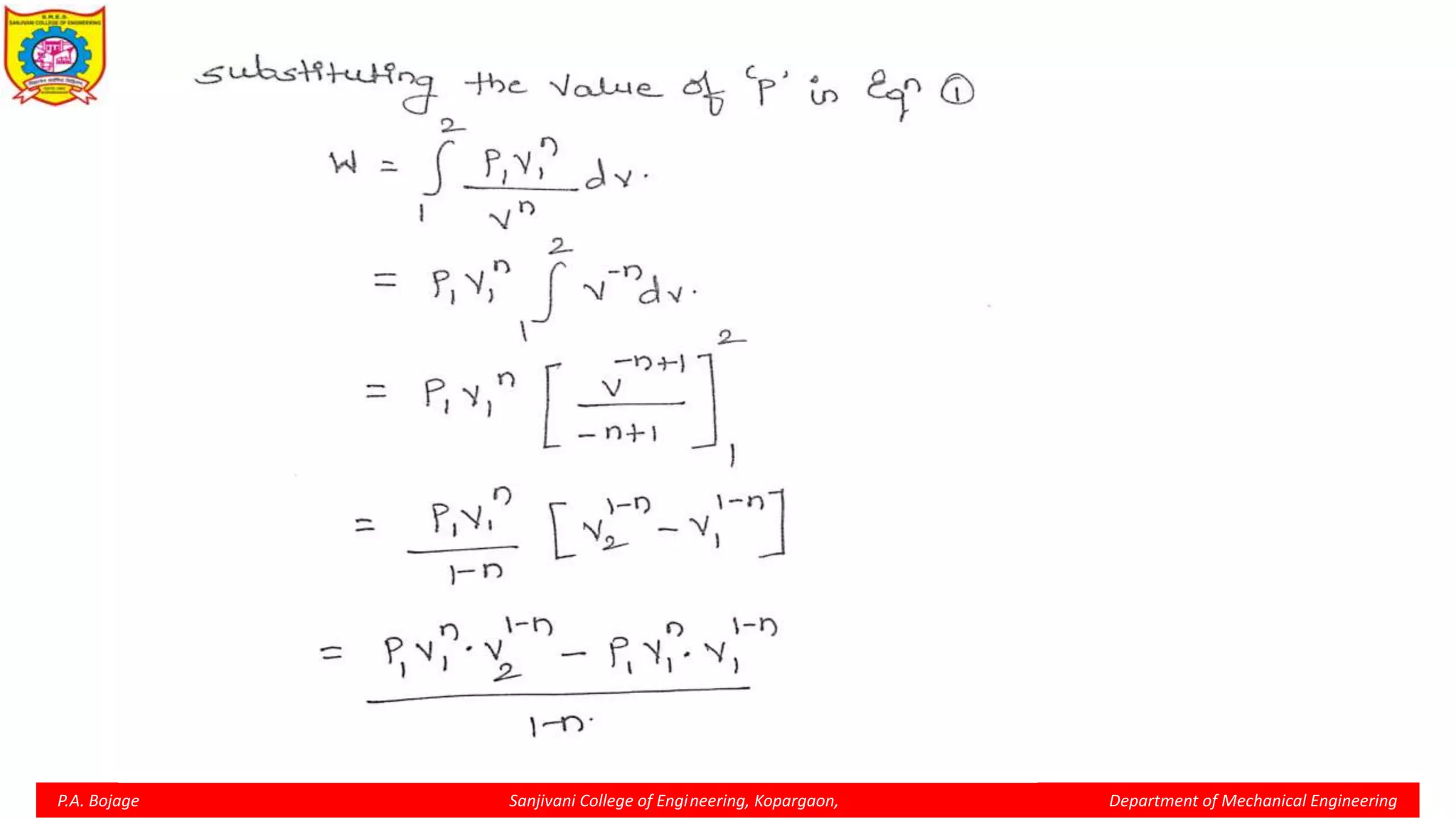 Basic Thermodynamics Unit 4 Ppt By New Format Adiabatic And