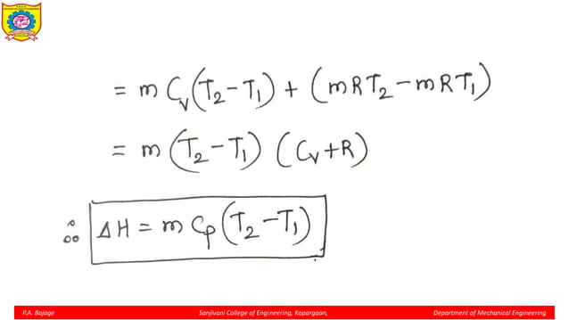 Basic Thermodynamics Unit 4 PPT by New Format - Adiabatic and ...