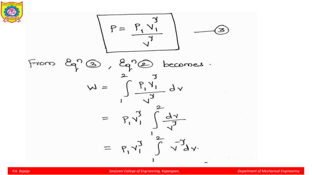 Basic Thermodynamics Unit 4 PPT by New Format - Adiabatic and ...