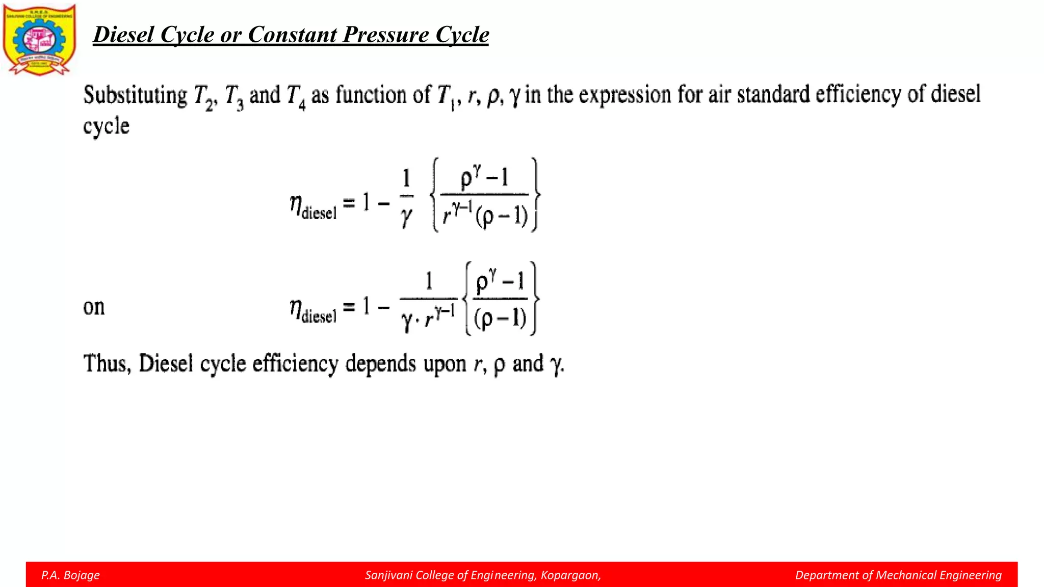 Basic Thermodynamics Unit 4 PPT by New Format - Diesel Cycle.pptx