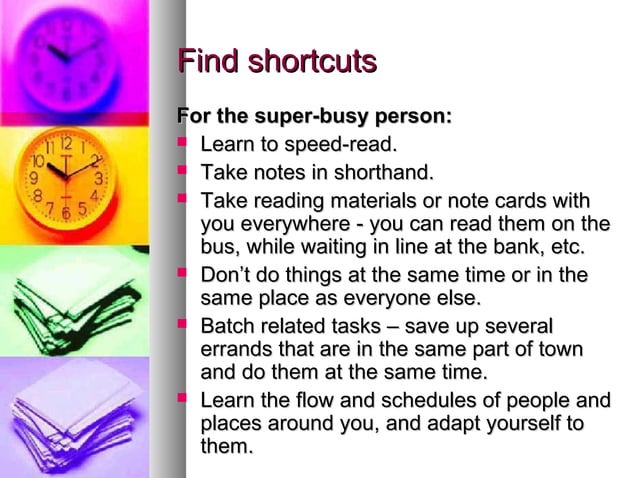 Basic time management_principles | PPT