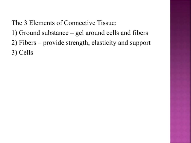 Basic tissue types in the human body | PPTX