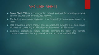 Basic to advance protocols | PPTX