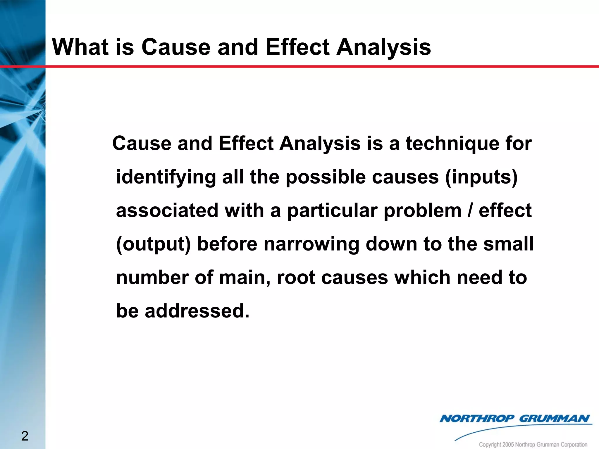 Cause and effect diagrams | PPT