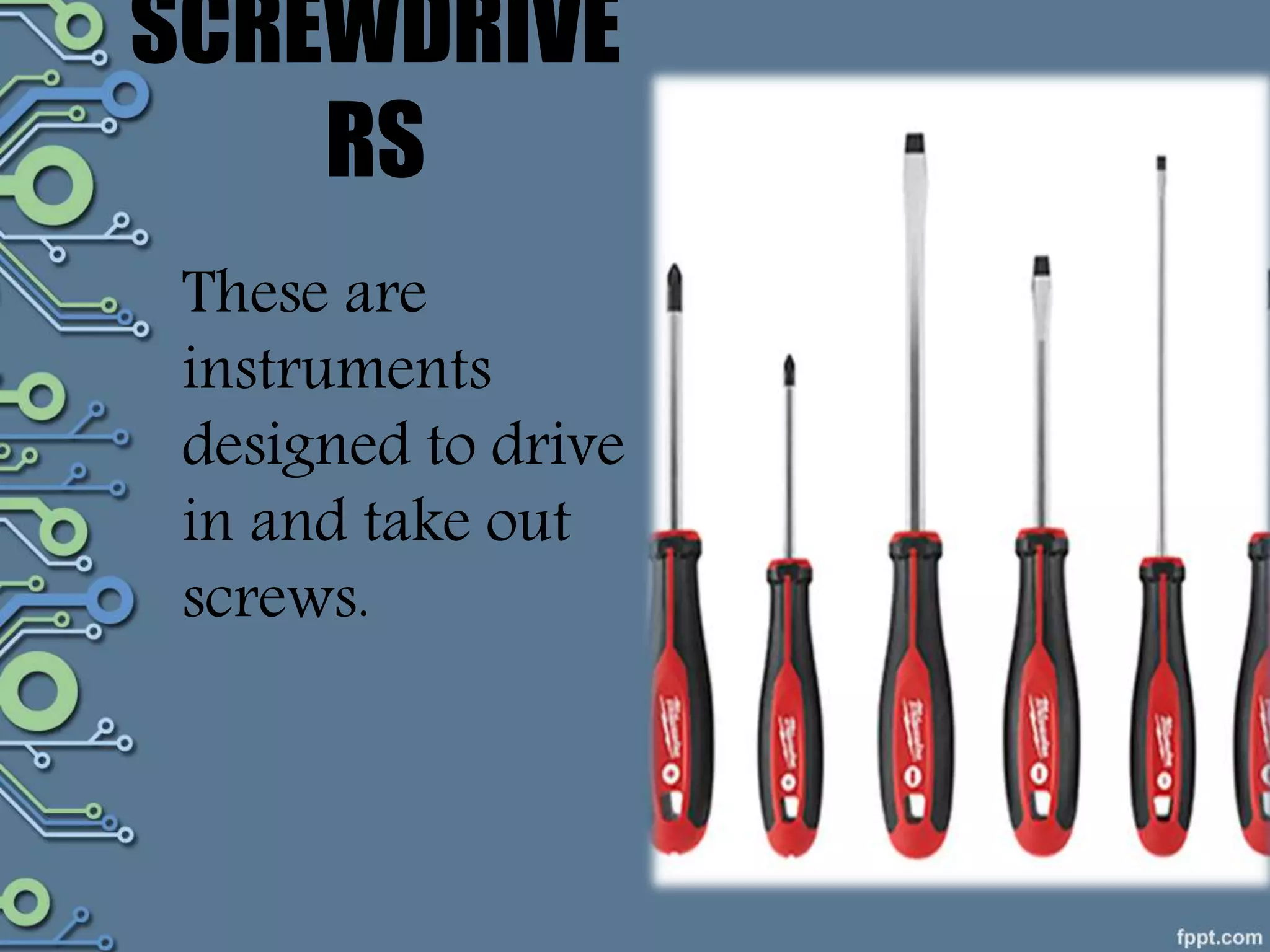 Basic tools and instruments in electronics | PPTX