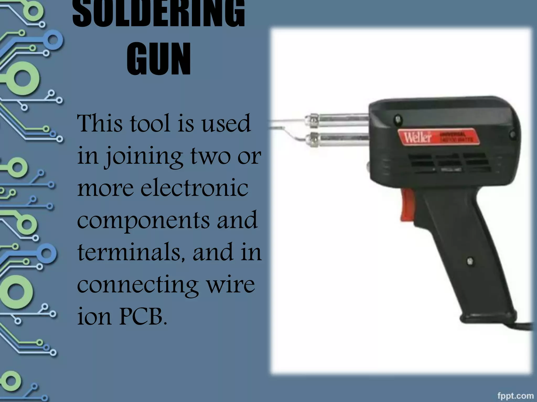 Basic tools and instruments in electronics | PPTX