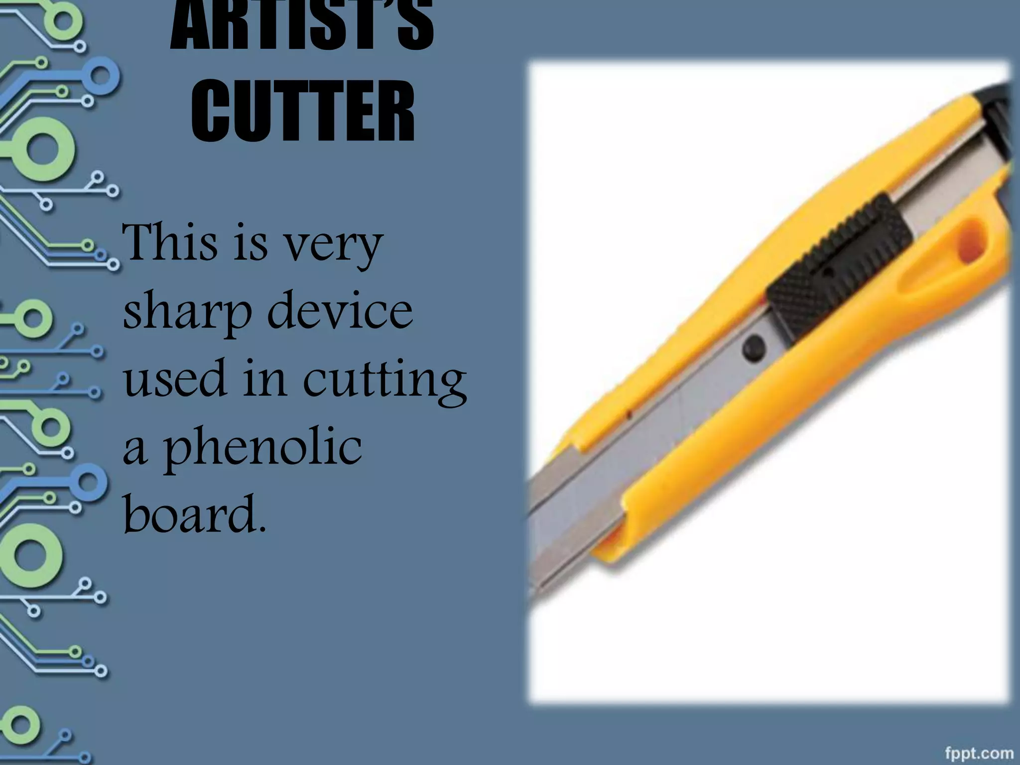 Basic tools and instruments in electronics | PPTX