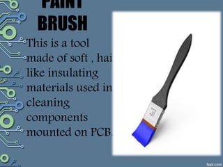 Basic tools and instruments in electronics | PPTX