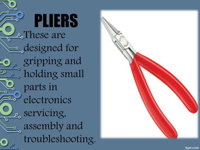 Basic tools and instruments in electronics | PPTX | Consumer ...