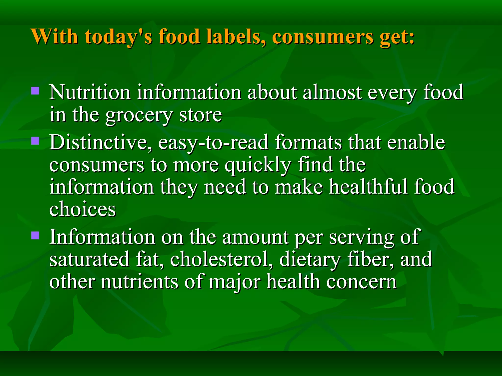Basic tools in nutrition | PPT