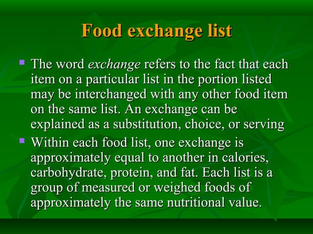 Basic tools in nutrition | PPT