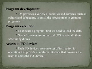 Basic topic on os | PPTX | Operating Systems | Computer Software and ...