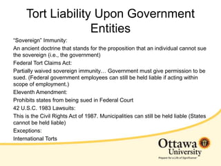 Basic Tort Concepts | PPTX